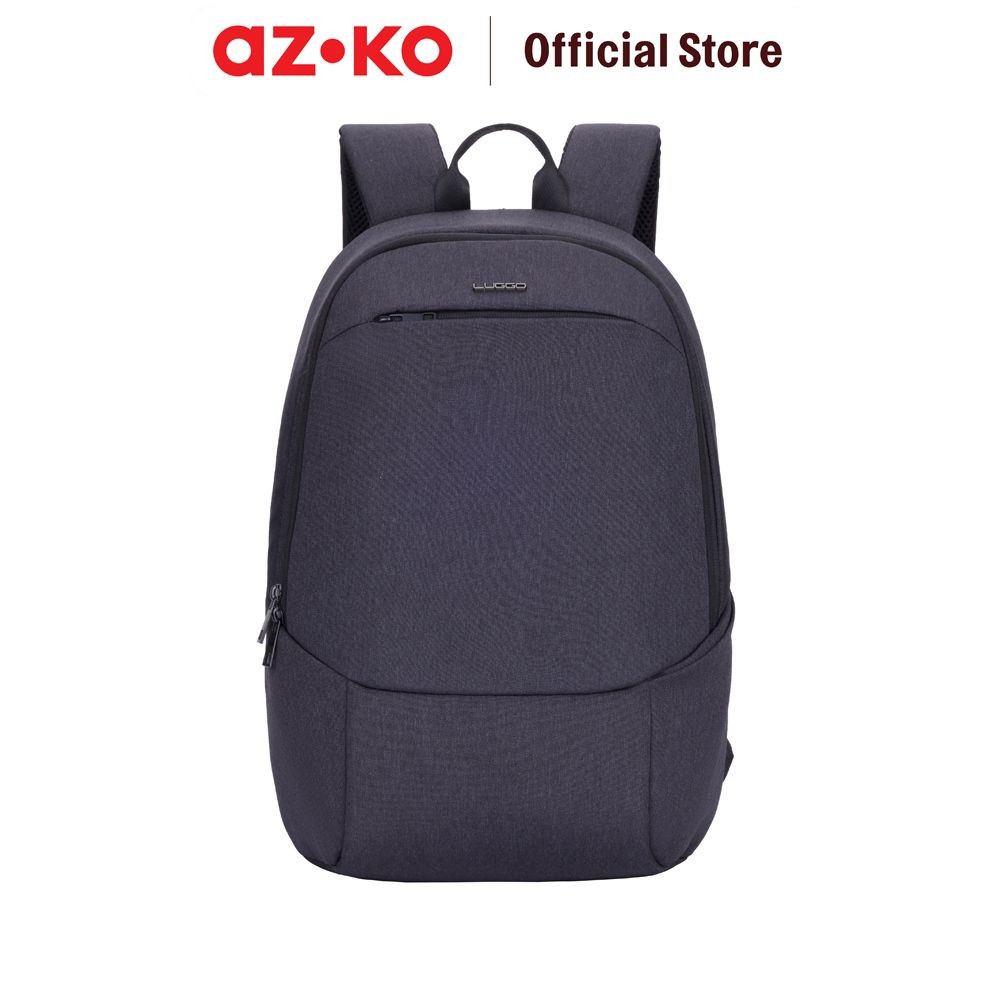 Jual AZKO Luggo Falcon Tas Ransel Minimalis - Hitam | Shopee Indonesia