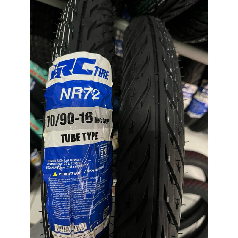 Jual SEPASANG / SATUAN BAN MOTOR NOUVU IRC NR72 RING 16 SKYWAVE DEPAN ...