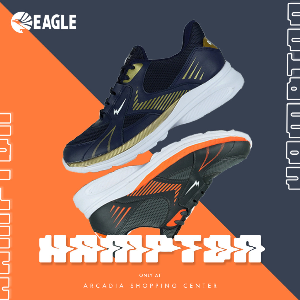 Jual EAGLE HAMPTON SEPATU LIFESTYLE CASUAL | Shopee Indonesia