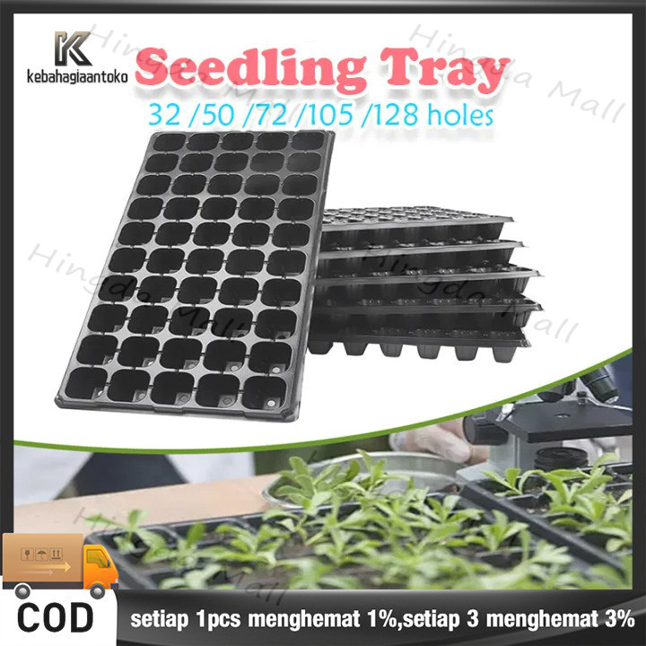 Jual 10 Pcs Tray Semai atau Pot Semai atau Pot Tray Semai Bibit Benih ...
