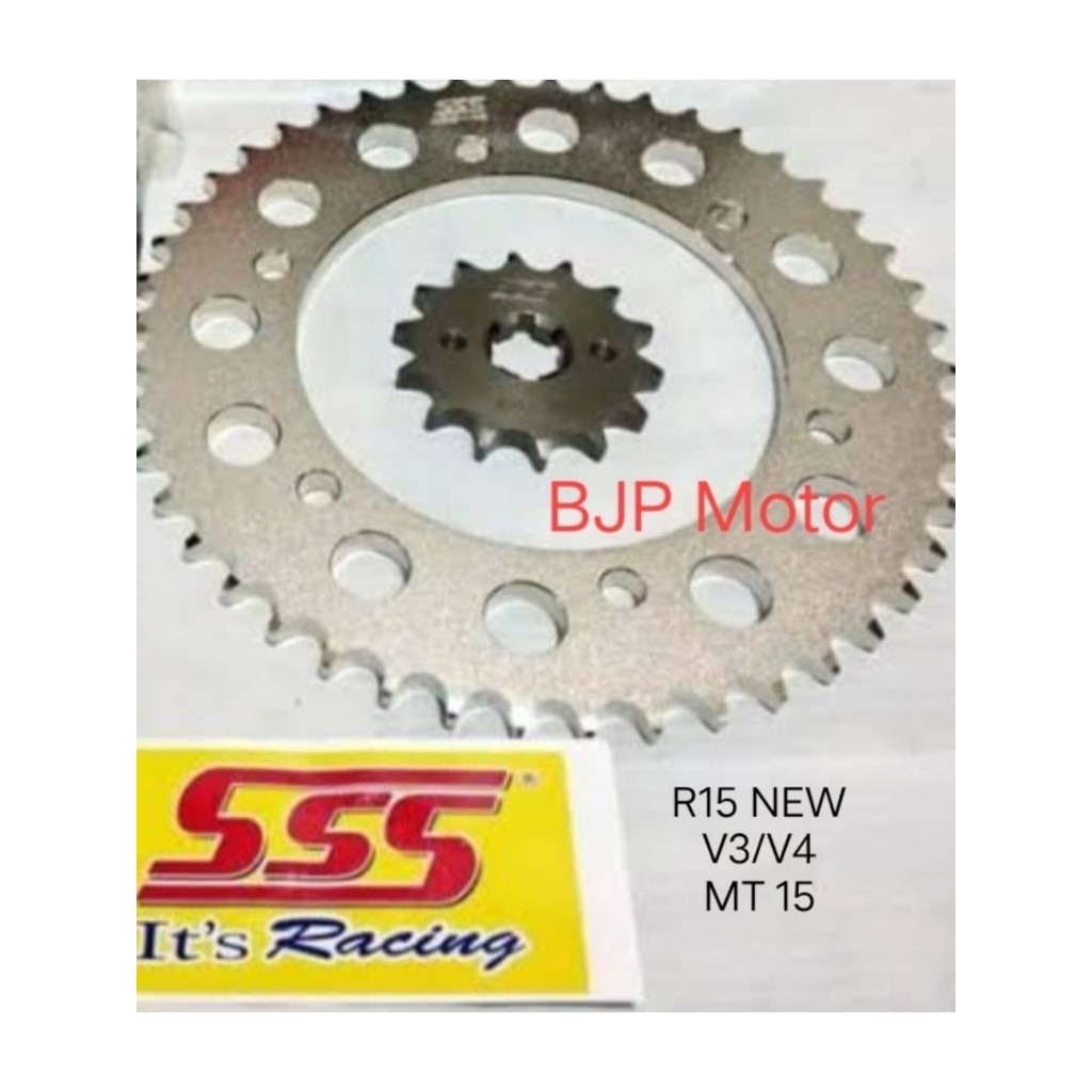 Jual Gir Belakang SSS 428 R15 NEW / V3 / MT 15 / XSR Ukuran 44 SILVER/45 SILVER / 46 SILVER / 47 ...