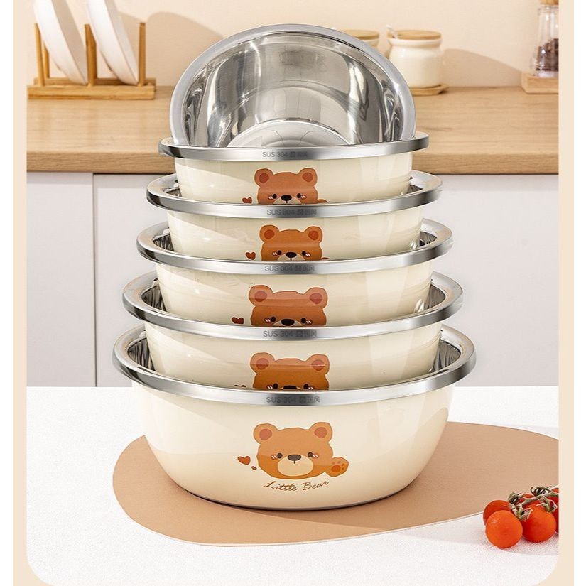 Jual KINGSBAKEWARE BKB-335 Baskom Bear Stainless Steel SUS 304 Wadah ...