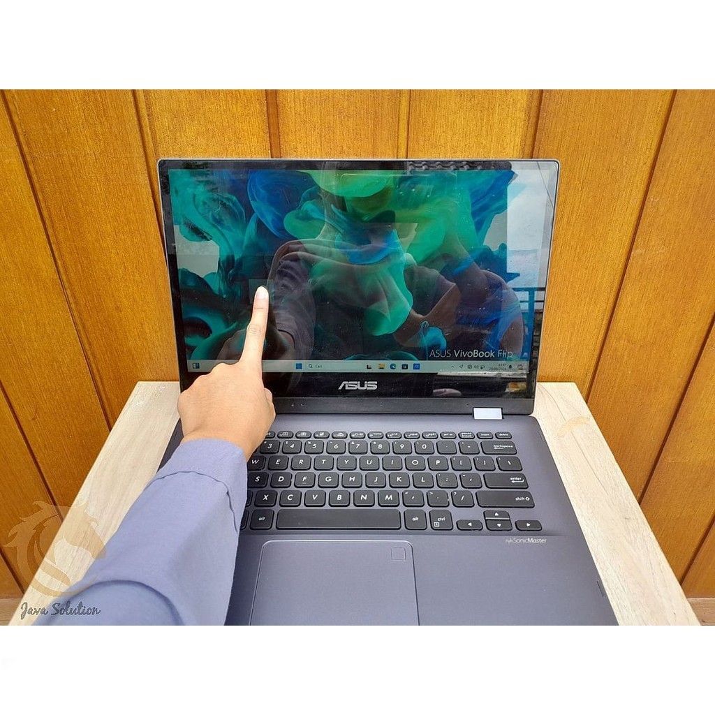 Jual Asus Vivobook Flip Tp412FA 2in1 i5 Gen 10 8Gb 512 gb touchscreen ...
