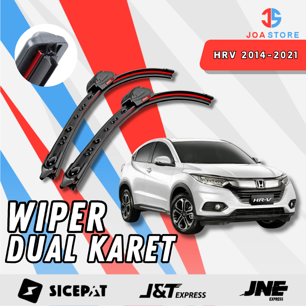Jual Wiper Mobil Dual Blade - Honda HRV / HR-V 2014 - 2021 - Wiper ...