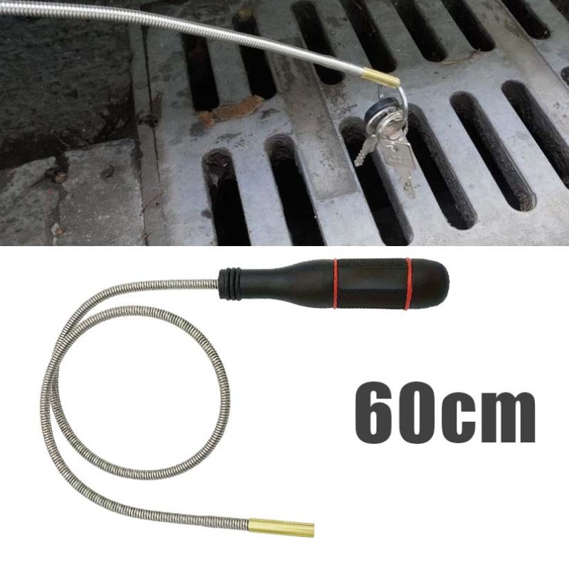 Jual 60cm Flexible Panjang Stick Magnet Pengambil Barang Kepala Datar ...