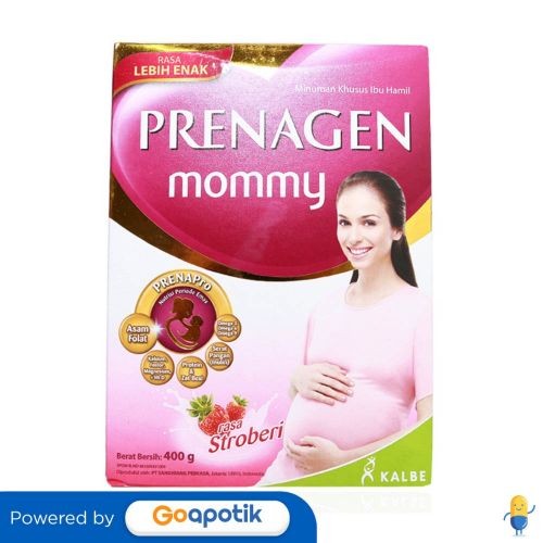 Jual Prenagen Mommy Susu Ibu Hamil Rasa Strawberry 400 Gram Box | Shopee Indonesia
