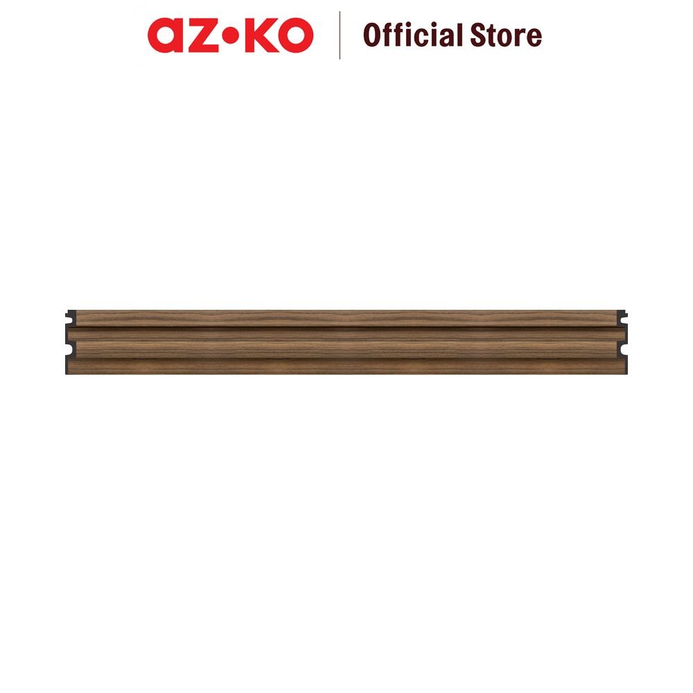 Jual AZKO Maxbuilt 290X12X2 cm Panel Dinding - Cokelat Walnut Wallpanel ...
