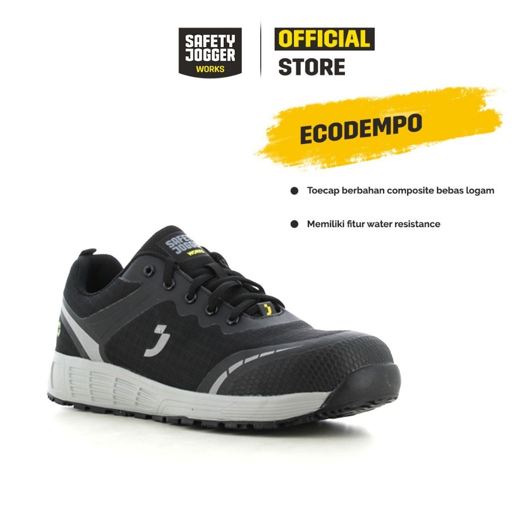 Jual Safety Jogger Works Ecodempo S3S Low Original Sepatu Safety Ringan ...