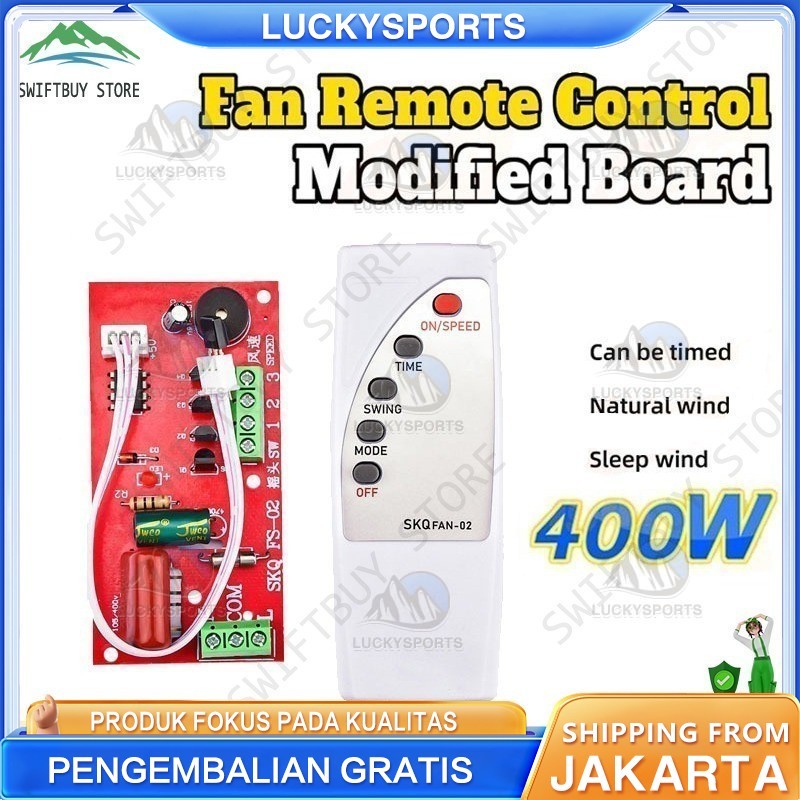 Jual Modul PCB Kipas Angin Yundai Kit Remote Kipas Angin Multi Unversal ...
