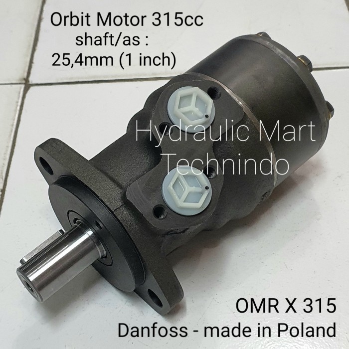 Jual orbit motor hidrolik OMR X-315 (11185545) shaft 25,4mm WHITE-Danfoss | Shopee Indonesia