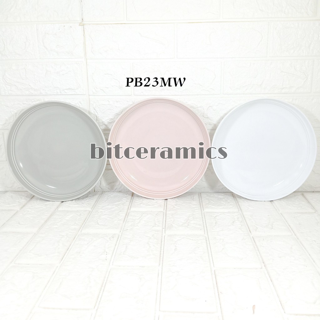 Jual Piring Pasta Keramik 23CM / Piring Soup / Pasta Bowl / Piring Cafe ...