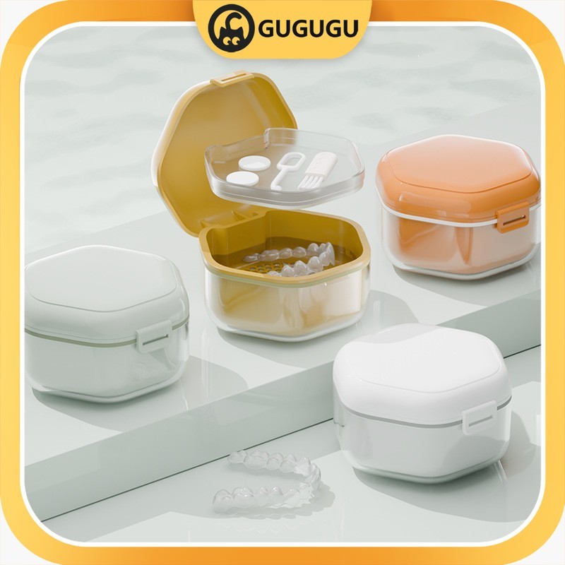 Jual 【Ready】Kotak Retainer gigi/Box Protesa Simpan Kawat / Kotak ...