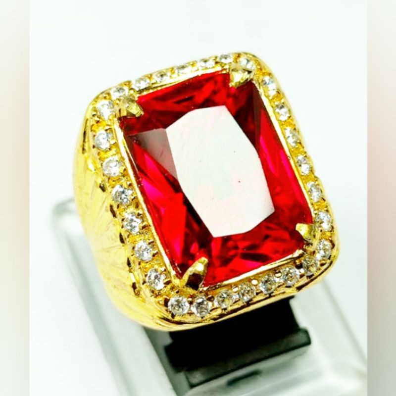 Jual CINCIN BATU MERAH SIAM ASLI | Shopee Indonesia