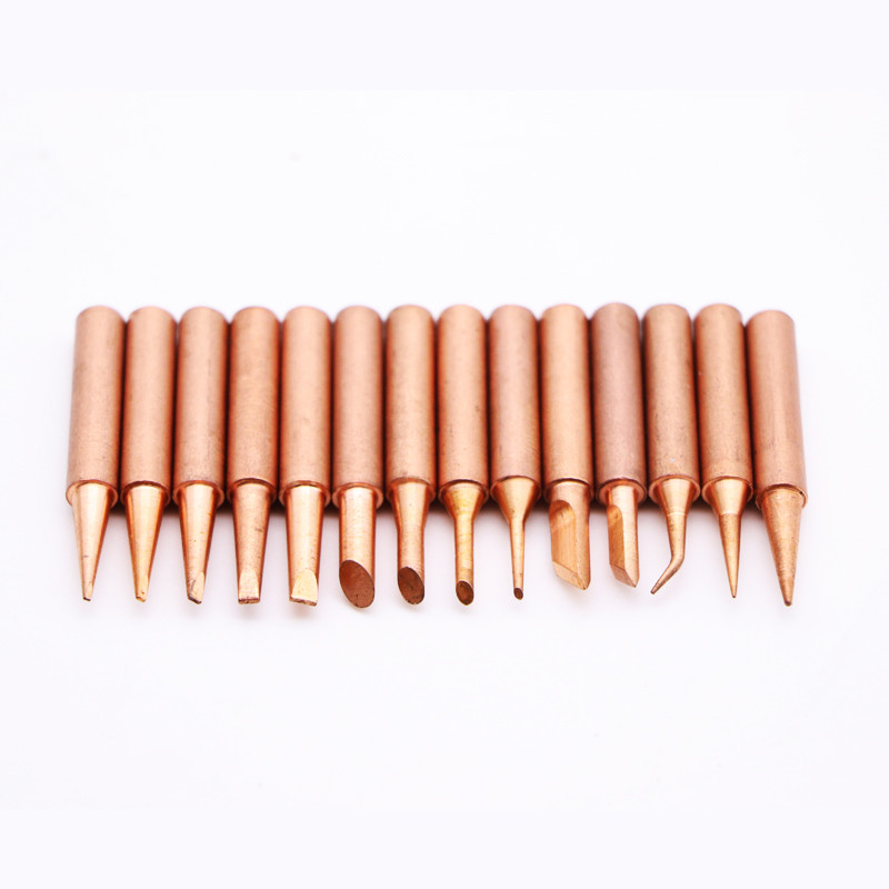 Jual 2pcs 900M-T Pure Copper Soldering Iron Tip Lead-free Solder Tips ...