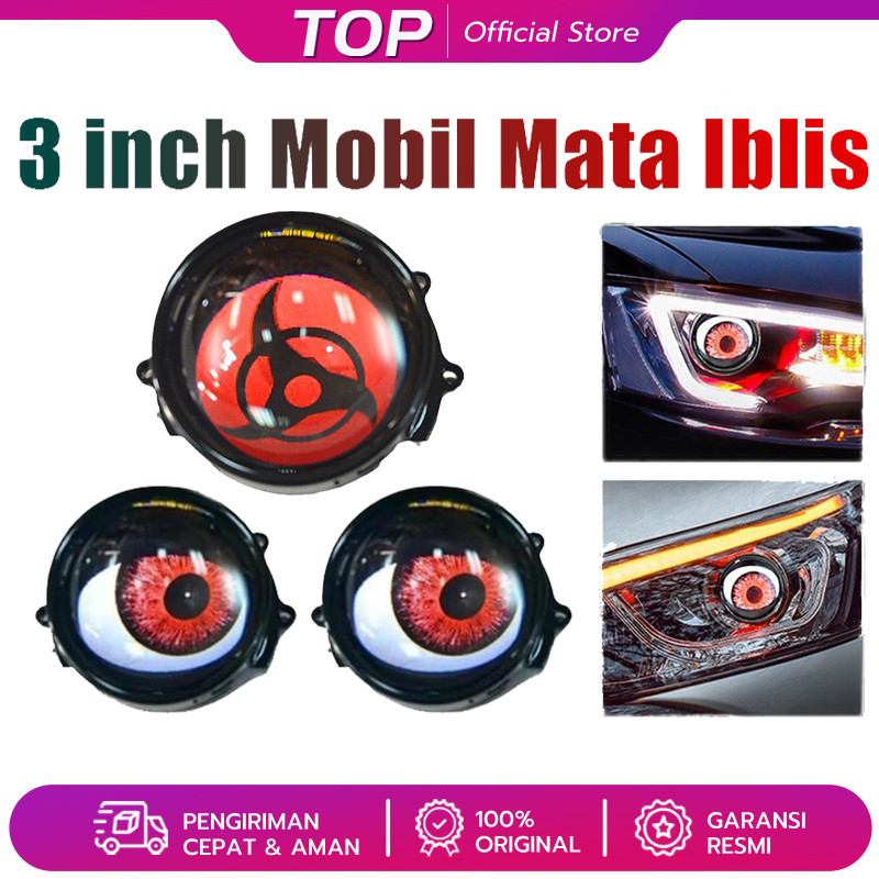 Jual Lampu LED Mobil Super Terang Lampu Depan Mobil LED Dinamis 3 inch ...