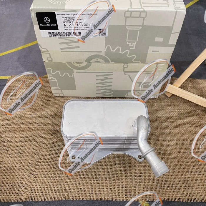 Jual OIL COOLER MERCEDES M176 W166 W222 W212 W221 W218 ORIGINAL ...