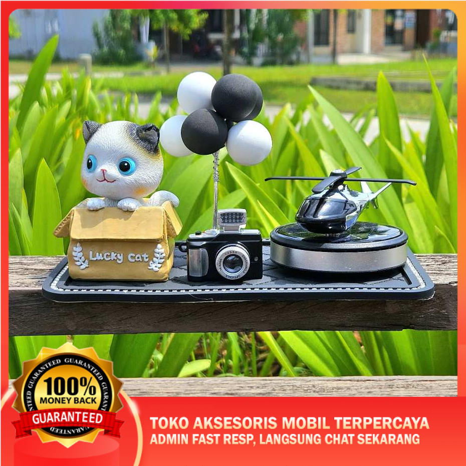 Jual Pajangan Mobil Paket Set Lengkap Hiasan Interior Mobil Helikopter ...