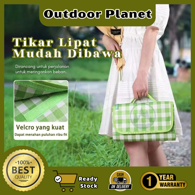 Jual OUTDOOR Planet (GARANSI 1 TAHUN)300*200cm Tikar Lipat/Alas Piknik ...