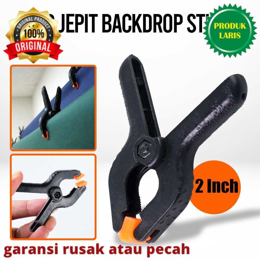 Jual Backdrop Studio Fotografi Background 𝗕𝗮𝗰𝗸𝗱𝗿𝗼𝗽 𝗞𝗹𝗲𝗺 𝗙𝗼𝘁𝗼𝗴𝗿𝗮𝗳𝗶 Klip Penjepit Spring 𝗦𝗽𝗿𝗶𝗻𝗴 ...