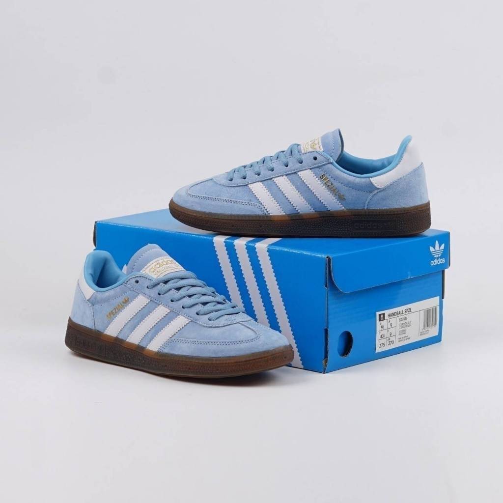 Jual Sneakers Adidas Originals Spezial Handball Ice Blue White Gum ...