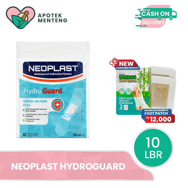Jual Neoplast Hydroguard 10 Lembar - Plester Luka Transparan | Shopee ...