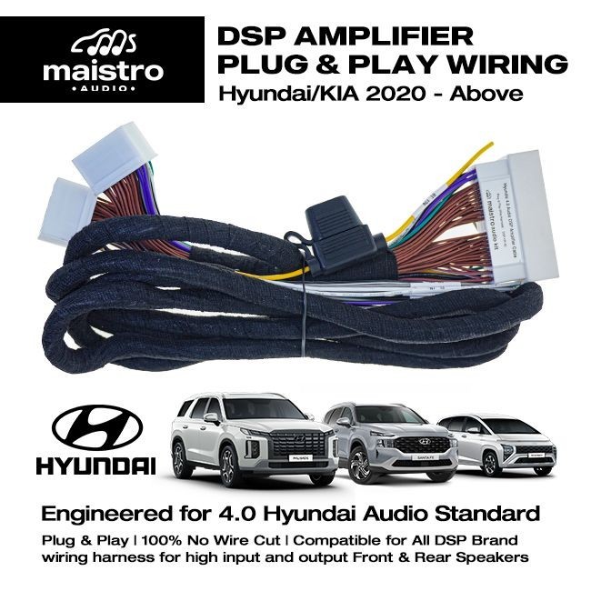 Jual Soket Kabel PNP DSP Amplifier Hyundai Stargazer / Palisade / Santa ...