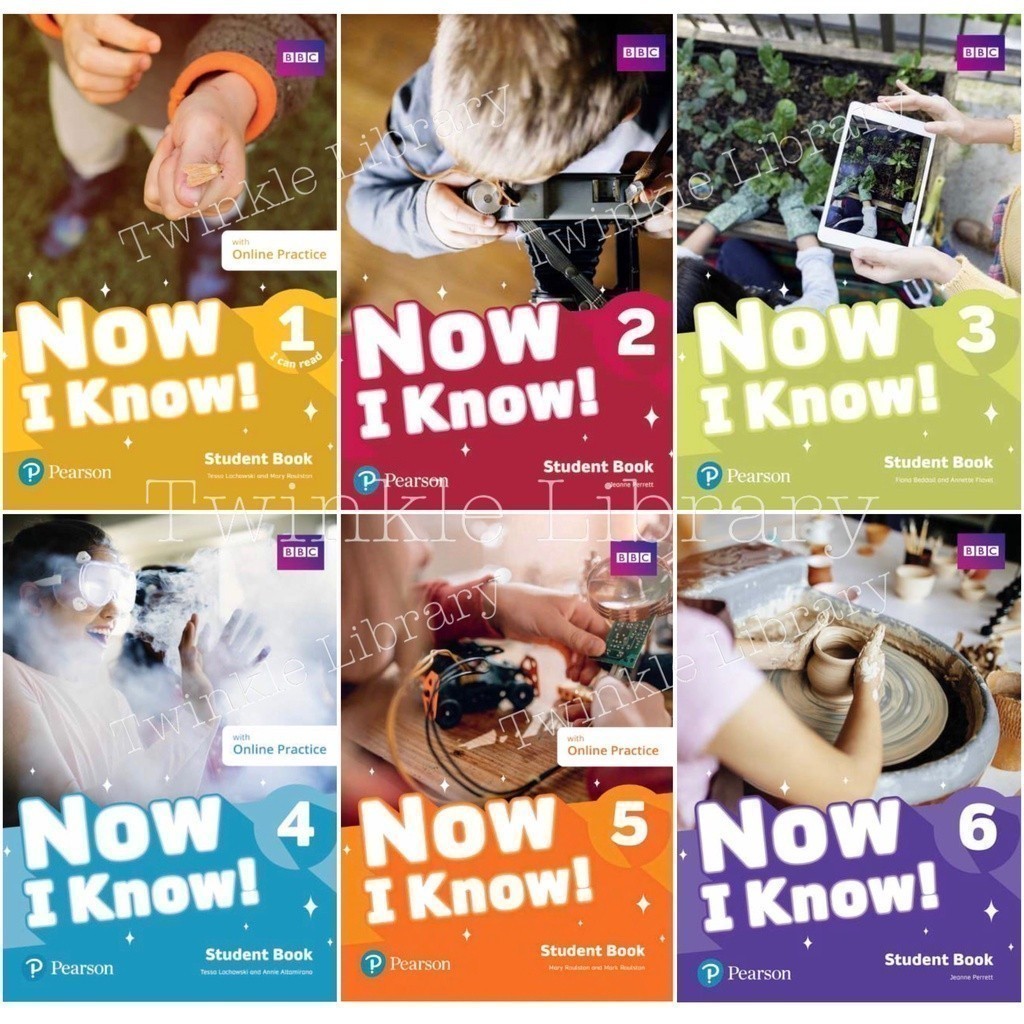 Jual JUAL BUKU Now I Know! 1 2 3 4 5 6 Student Book + / Workbook ...