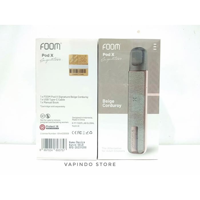 Jual FOOM X SIGNATURE SERIES PODS KIT BY FOOM LAB | Shopee Indonesia