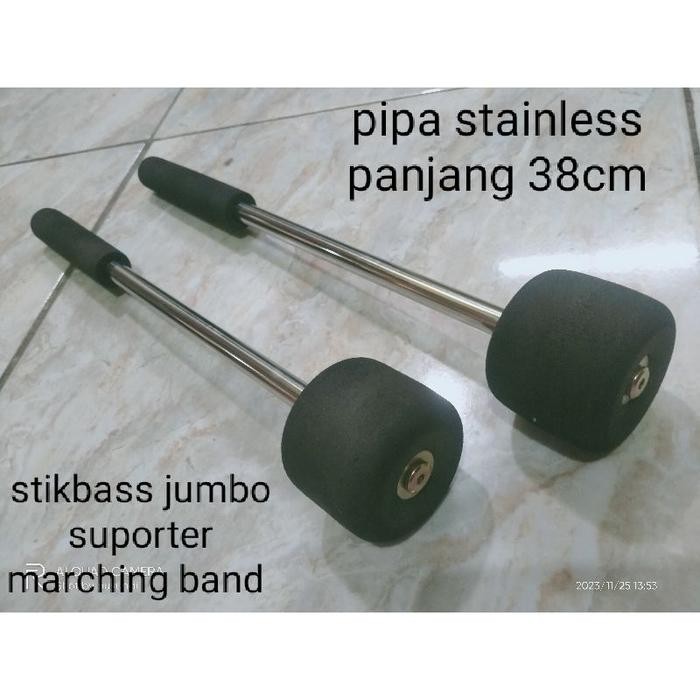 Jual stik bass drum/hadroh/banjari jumbo anti patah ( 1set ) | Shopee ...