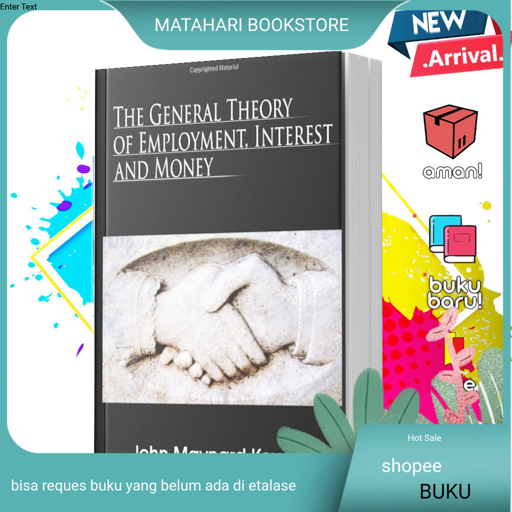Jual Buku The General Theory of Employment, Interest, and Money by John ...