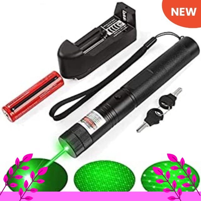 Jual Green laser pointer 303 senter laser hijau,kunci pengaman | Shopee ...
