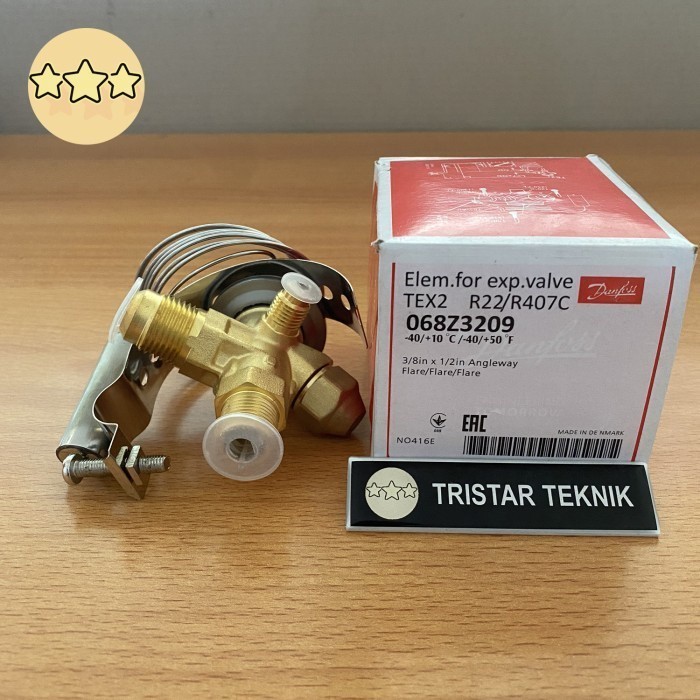 Jual Expansi Expansion Valve Danfoss TEX 2 TEX2 068Z3209 TEX-2 DANFOS | Shopee Indonesia