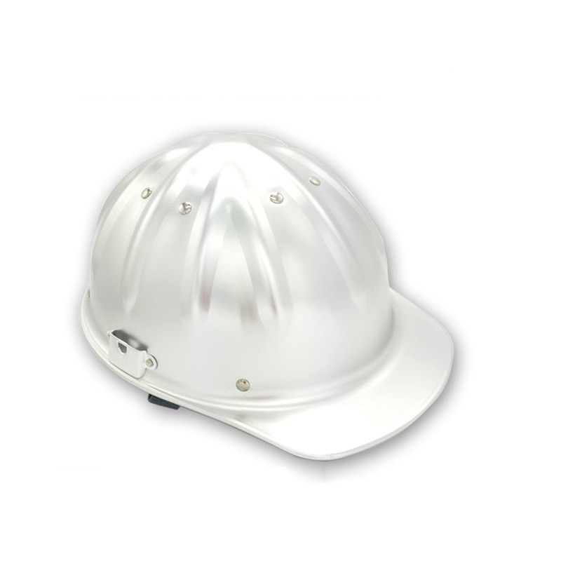 Jual Aluminum Safety Helmet Mining Hard Cap Engineering Safety Helmet ...