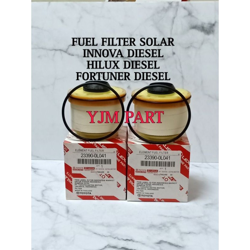 Jual FUEL FILTER SOLAR SARINGAN SOLAR INOVA INNOVA DIESEL HILUX DIESEL ...