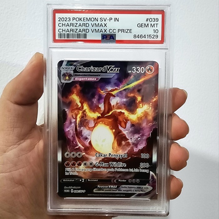 Jual charizard vmax championship winner prize psa 10 pokemon indonesia ...