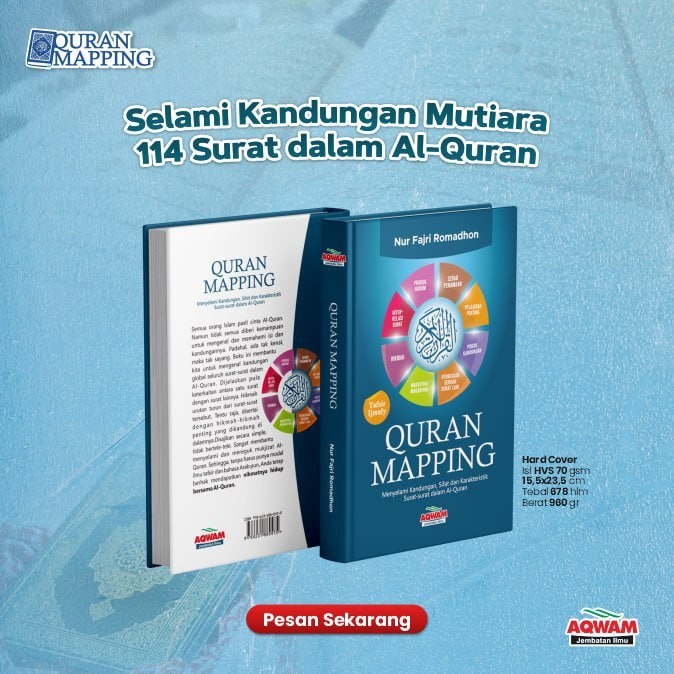 Jual AQWAM - QURAN MAPPING | Menyelami Kandungan, Sifat & Karakteristik Surat Surat Dalam Al ...