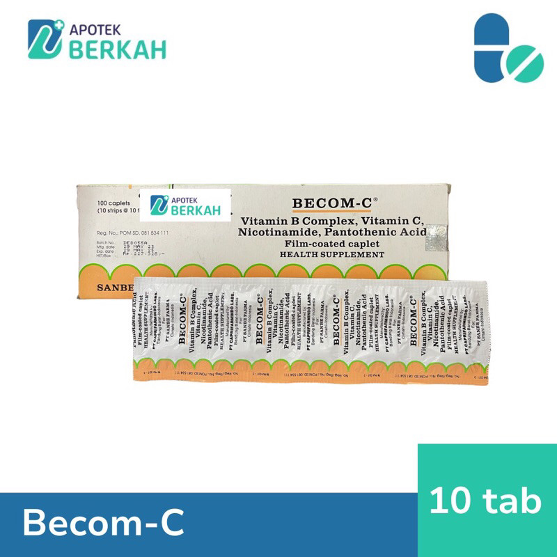 Jual Becom-C Multivitamin untuk Memelihara dan Menjaga Daya Tahan Tubuh ...