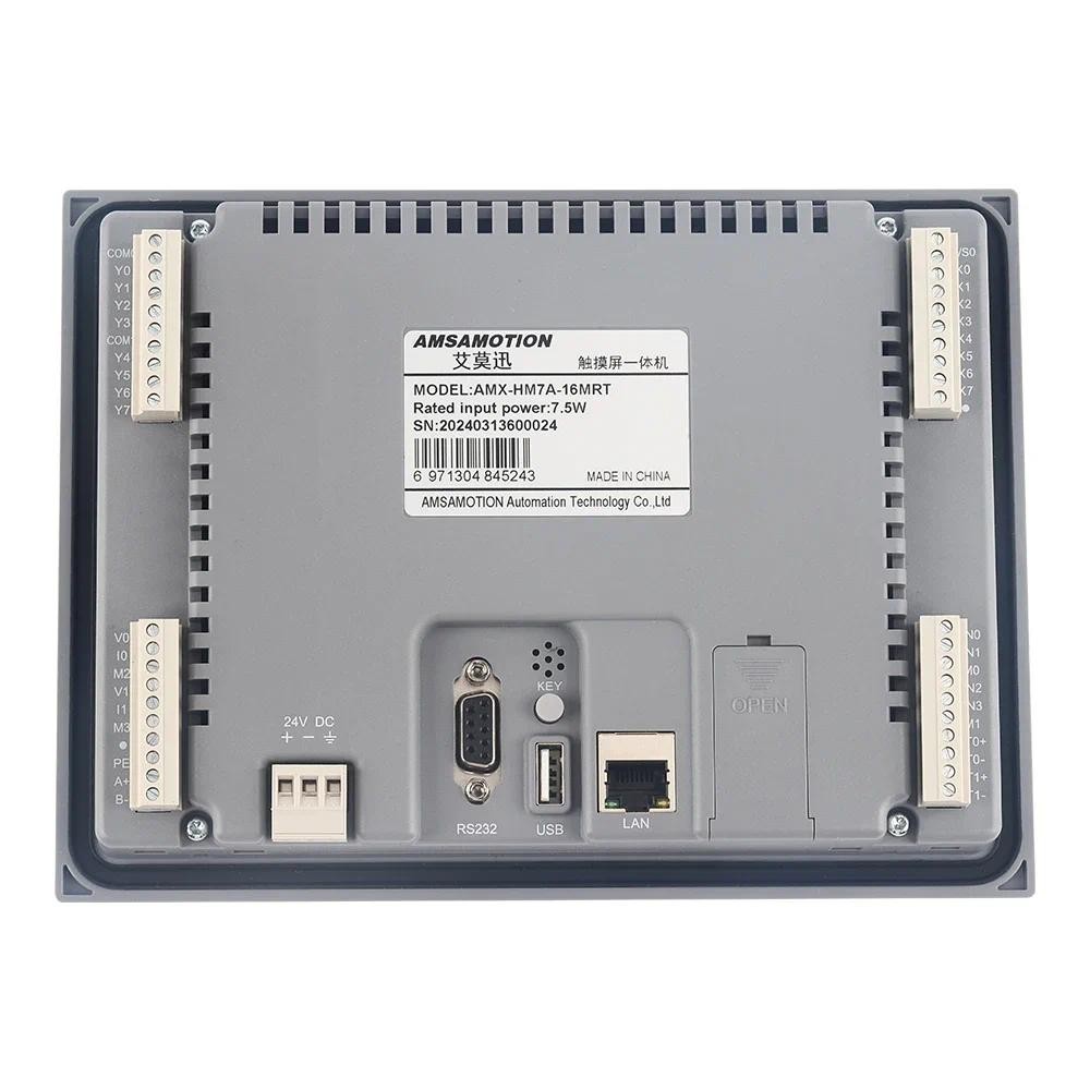 Jual All-in-One Machine 7'' 4.3” Inch HMI+PLC AMX-FX3U Controller ...