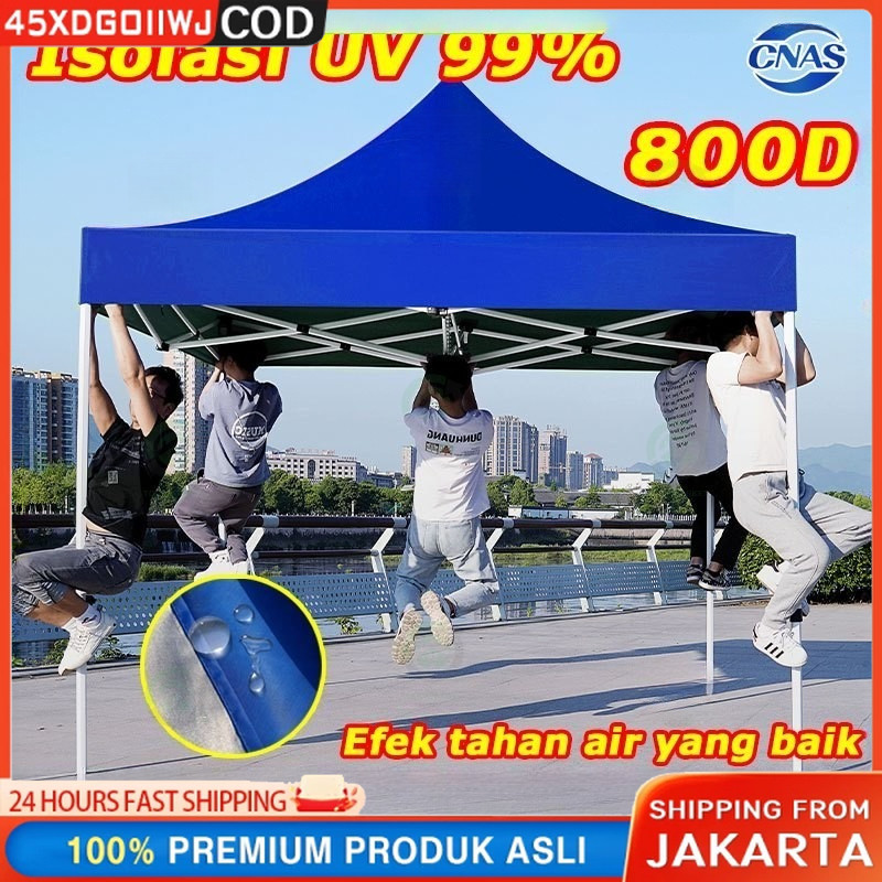 Jual Terpal Atap Tenda Lipat 2x2/3x3 (Bahan Polyester 420D) Anti Air ...