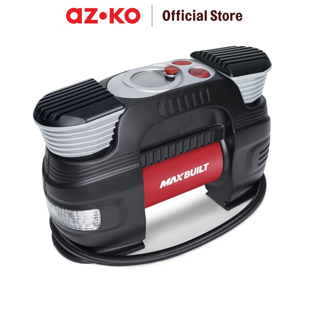 Jual AZKO Maxbuilt Pompa Ban Mobil Digital Portable 18A Dc12V Car Tire ...