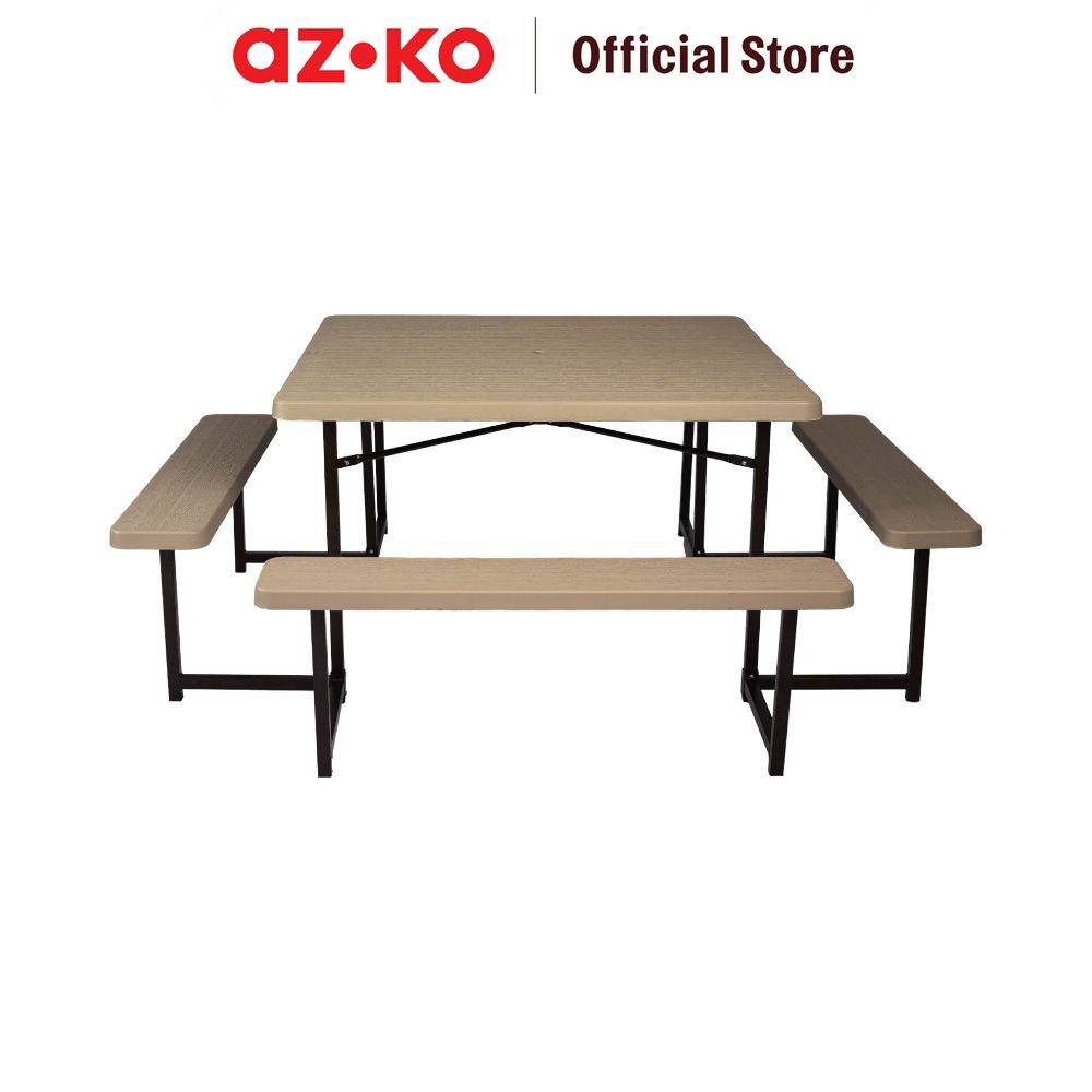 Jual AZKO Soleil Set Kursi Dan Meja Taman - Cokelat Kursi Dan Meja ...