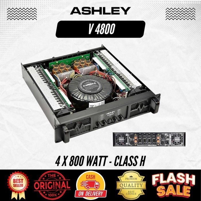 Jual Power 4 Channel Ashley V4800 Class H | Shopee Indonesia