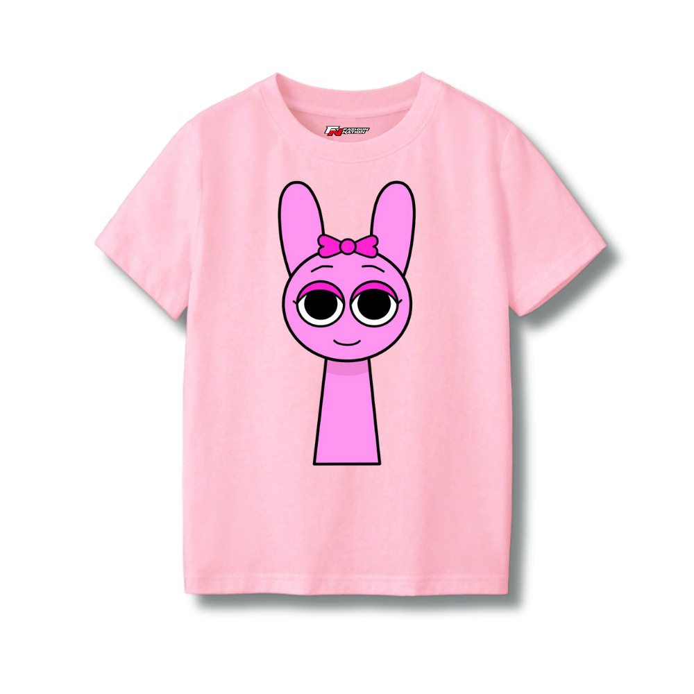 Jual Baju Sprungki Pink Incredibox kaos Anak Premium usia 1-12 Tahun ...