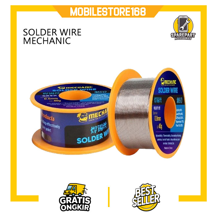 Jual MECHANIC TIMAH SOLDER WIRE SOLDERING / TIMAH SOLDER -SOLDERING ...