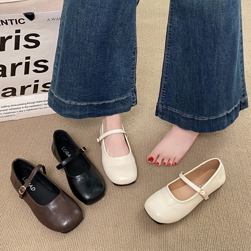 Jual LURAD Sepatu Cewek Formal Fashion Sepatu Wanita Flat Shoes Model ...