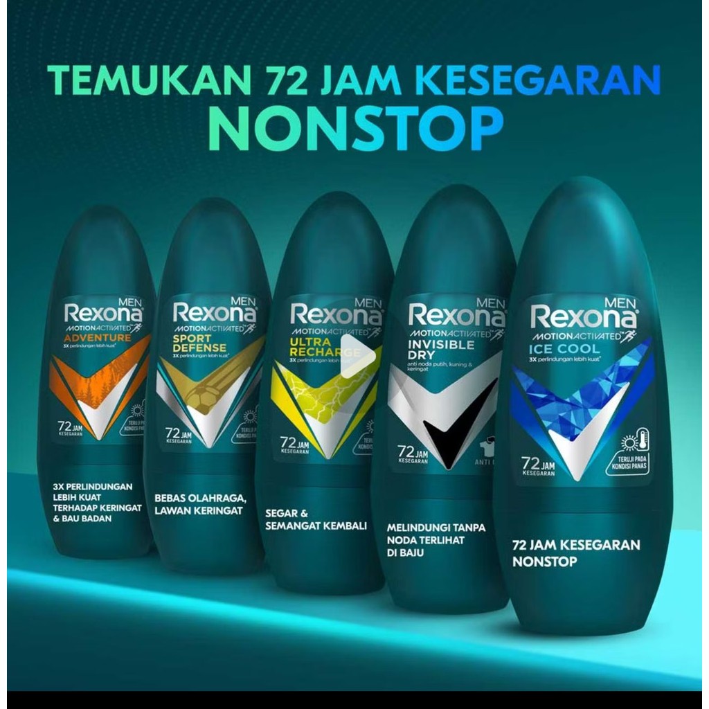 Jual REXONA MEN'S DEODORANT 45 ml | Shopee Indonesia