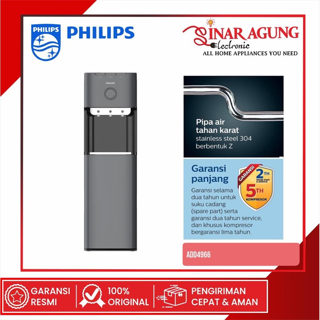 Jual PHILIPS ADD4966 / ADD-4966 DISPENSER GALON BAWAH - GARANSI RESMI ...