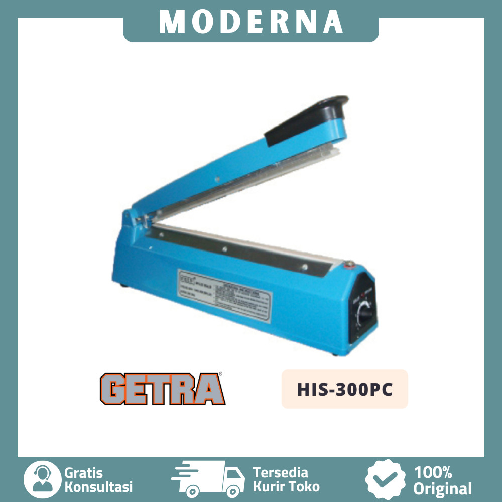 Jual GETRA HIS 300PC HIS-300PC ALAT PRESS PLASTIK HAND SEALER | Shopee ...