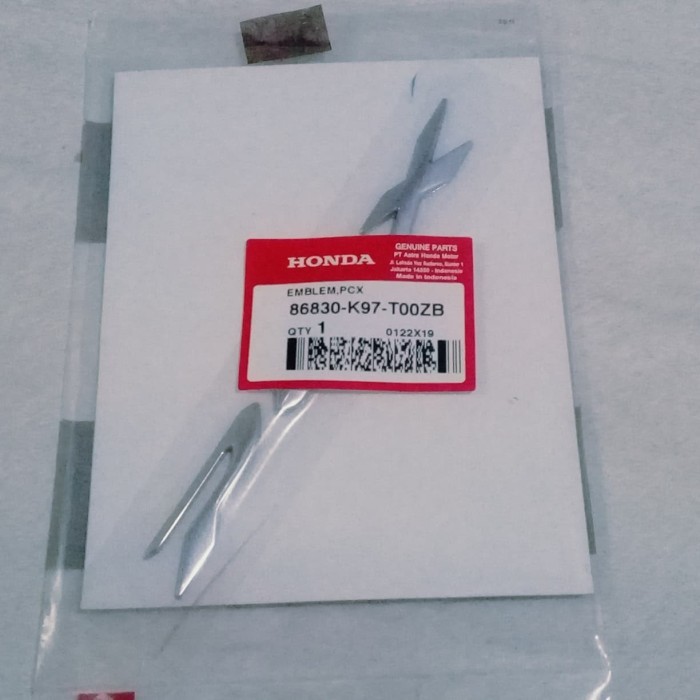 Jual [New Assesoris Motor] Emblem pcx 150 lokal Original Honda 86830 ...