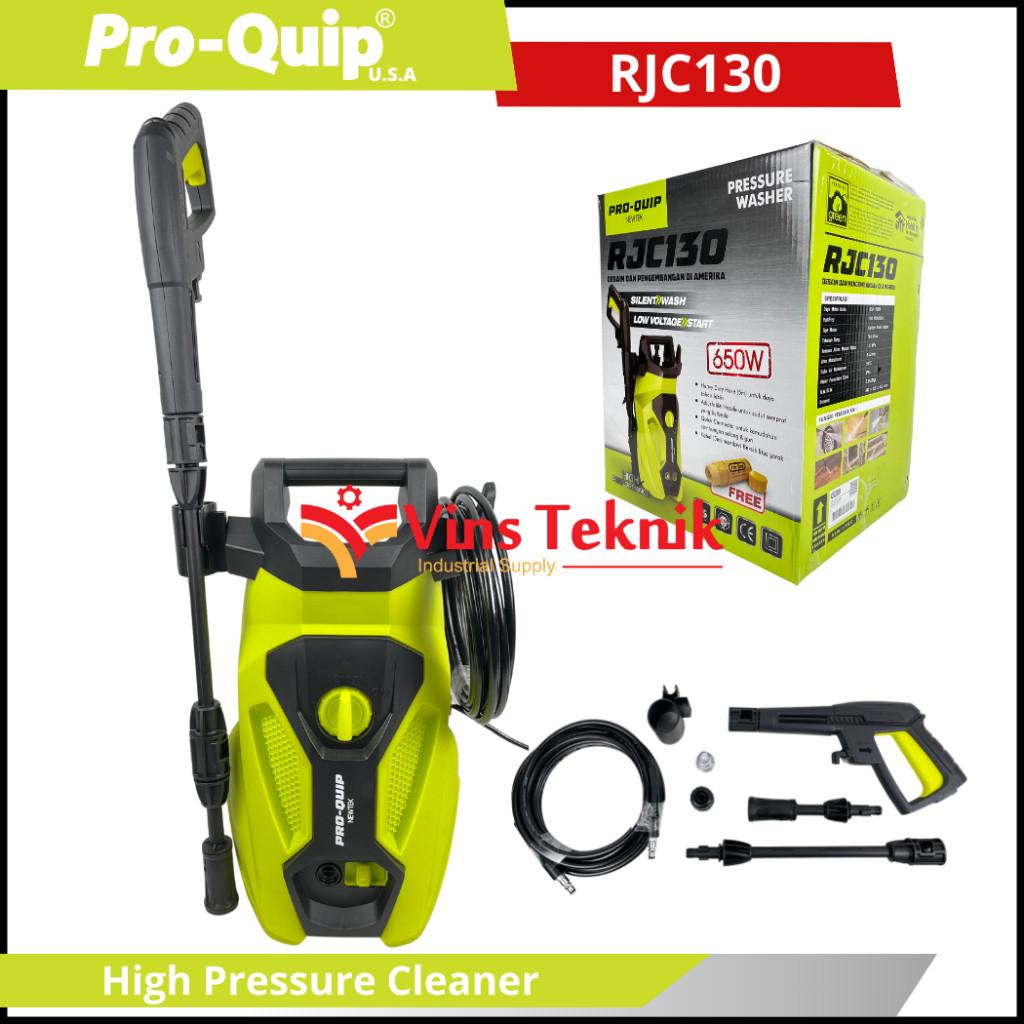 Jual Mesin Cuci Motor Mobil Jet Cleaner High Pressure Cleaner RJC 130 PROQUIP RJC130 | Shopee ...